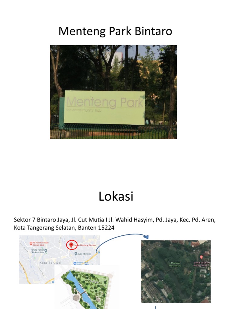 Menteng Park Bintaro | PDF | Griya & Taman | Seni
