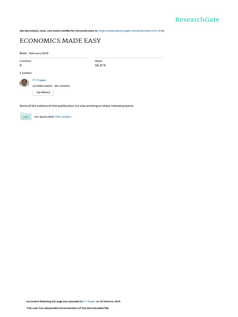 Economics Made Easy Pdf