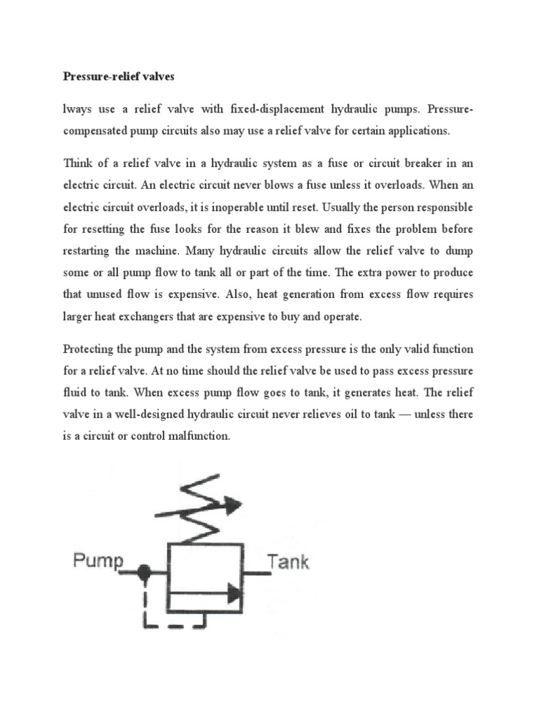 Pressure-Relief Valves | PDF | Valve | Pump
