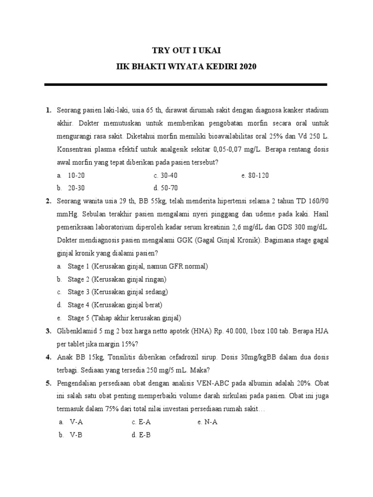 Try Out I Ukai 1 | PDF