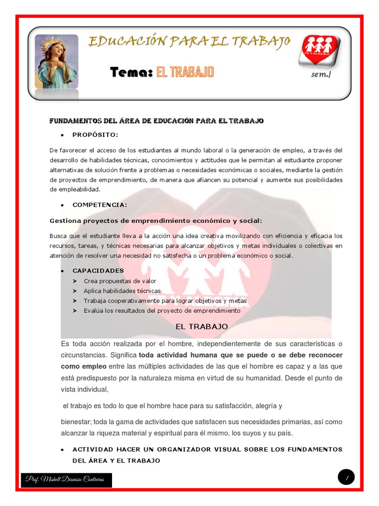 Ficha de Practica de Ept de 1°a, B | PDF