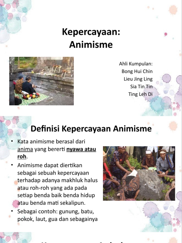Kepercayaan Animisme | PDF