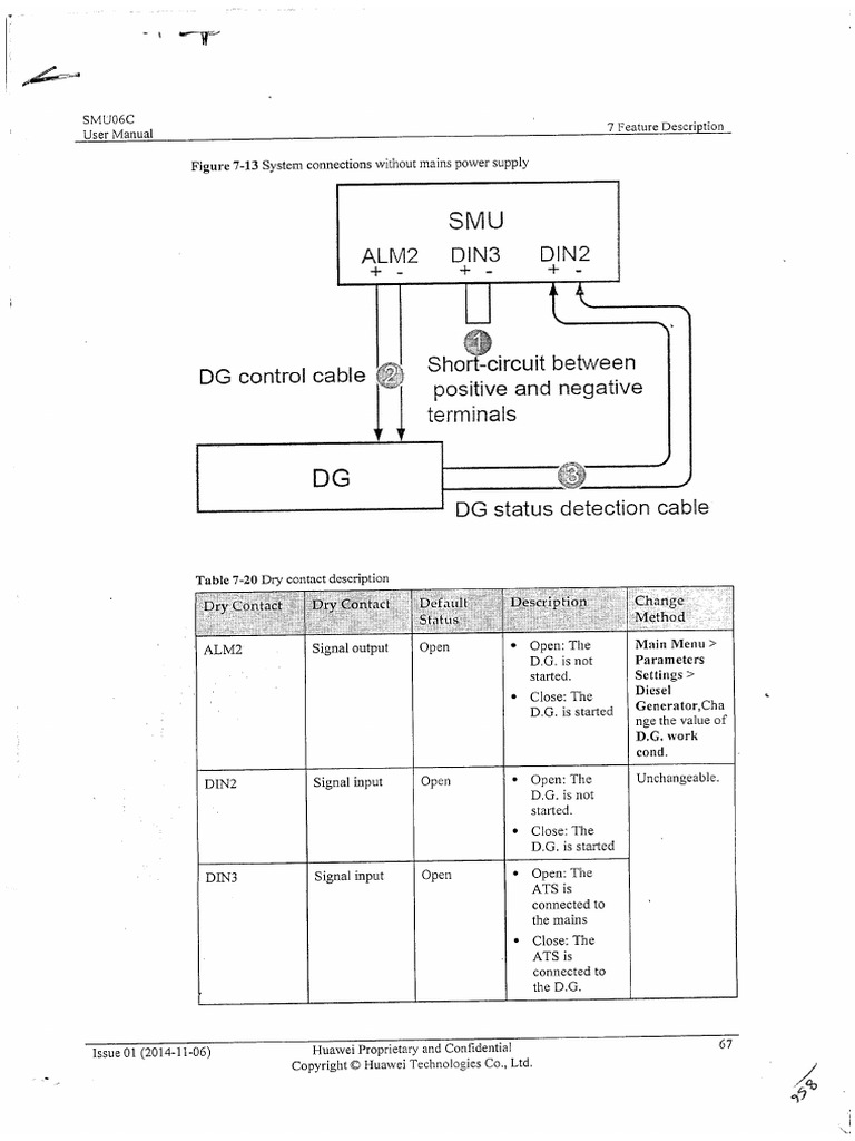 Huawei Rectifier DG Setting | PDF