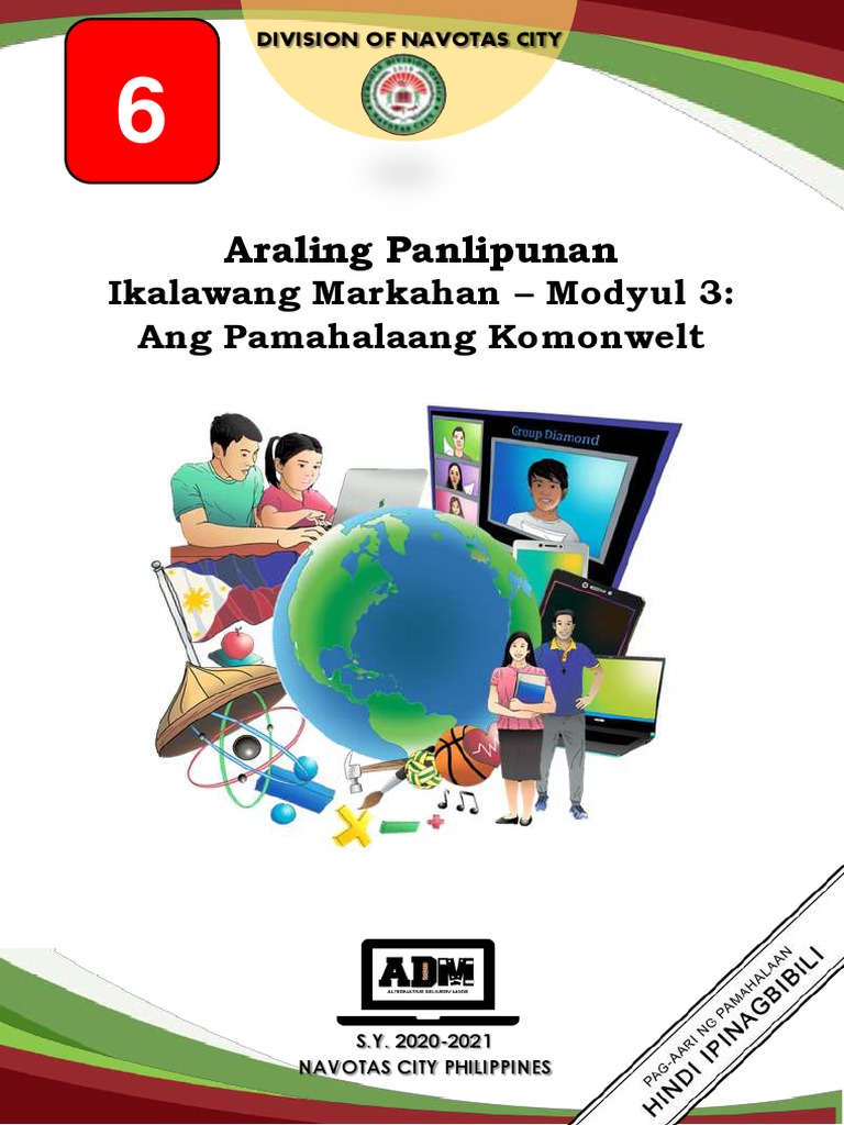 SDO - Navotas - AP6 - Q2 - M3 - Ang Pamahalaang Komonwelt - FV | PDF