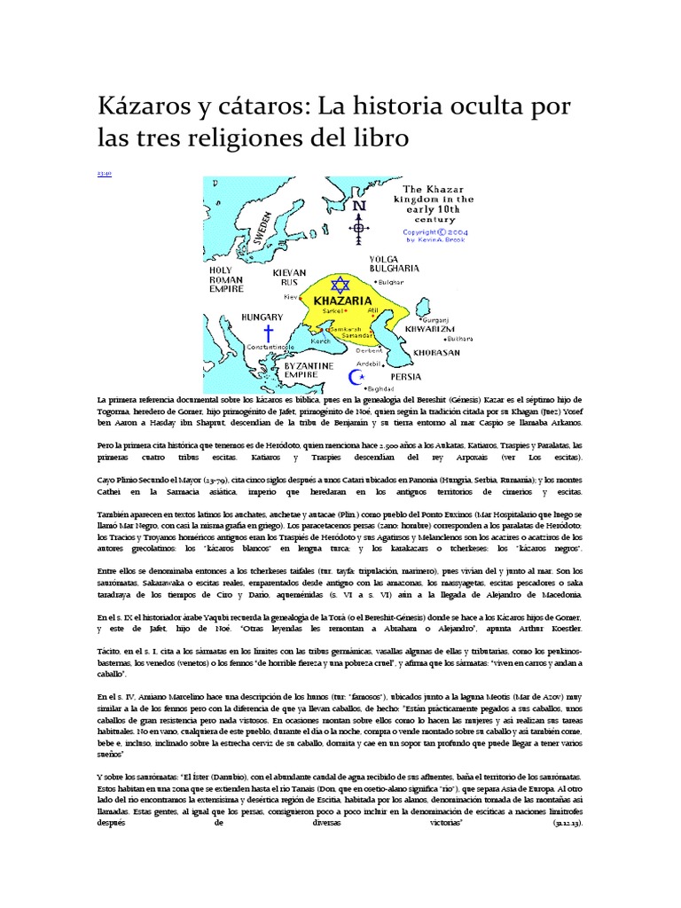 Kázaros y Cátaros | PDF | imperio Bizantino | Religión y creencia
