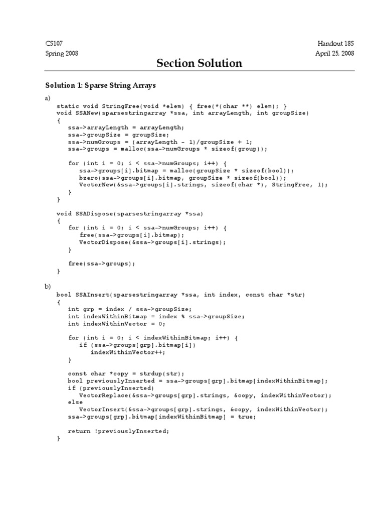 18S Section Solution | PDF | Software Development | Software