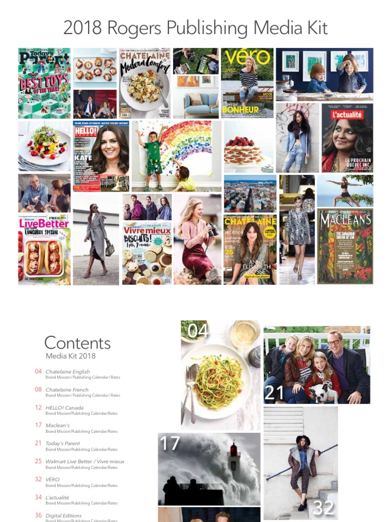 Rogers' Magazine Media Kit | PDF | Fashion | News