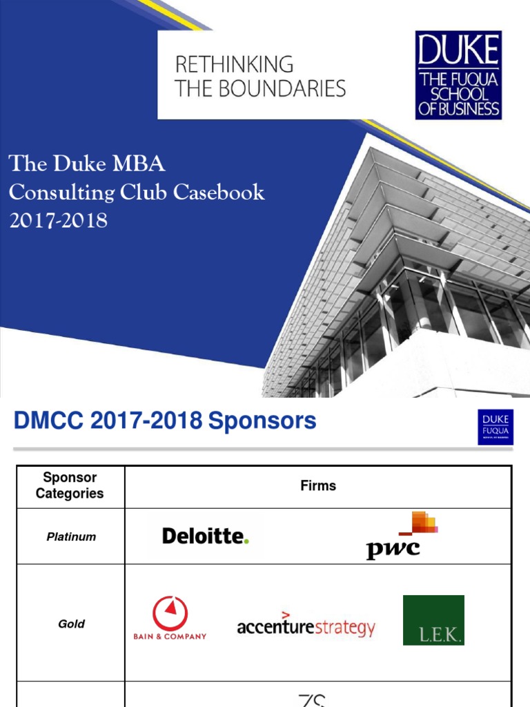 Preparing for Consulting Case Interviews: An Industry-Focused Casebook ...