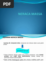 Neraca Massa | PDF