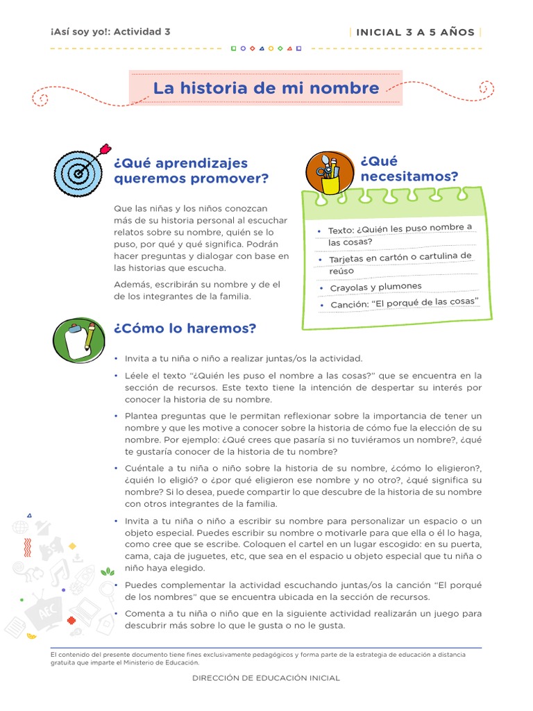 La Historia de Mi Nombre | PDF