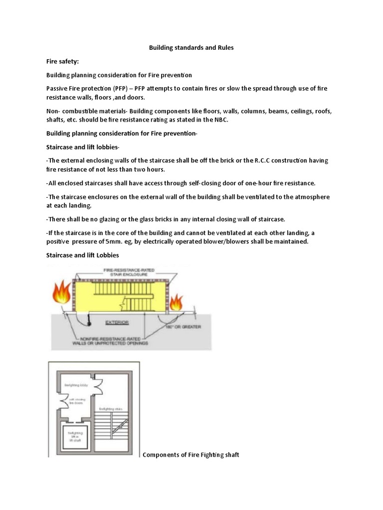 Building Standards and Rules | PDF | Stairs | Economic Sectors