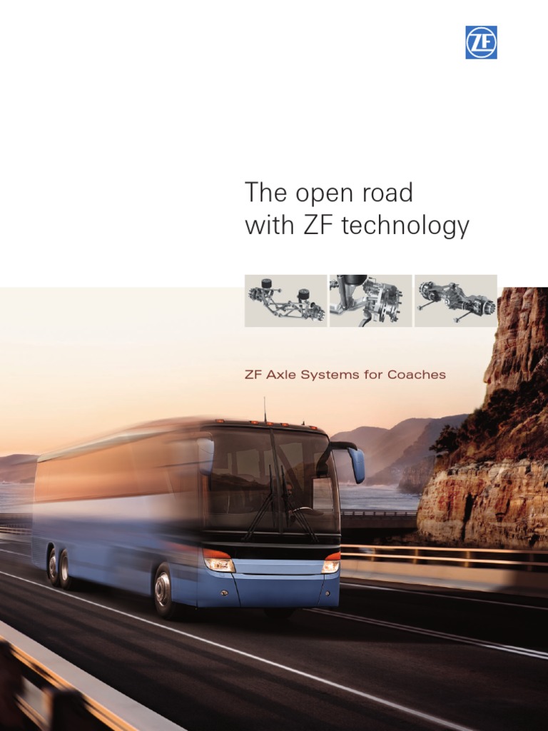 ZF Axle Systems for Coaches: 20 Years of Experience | PDF | Axle | Steering