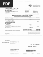 ATO Notice of Assessment Example | PDF