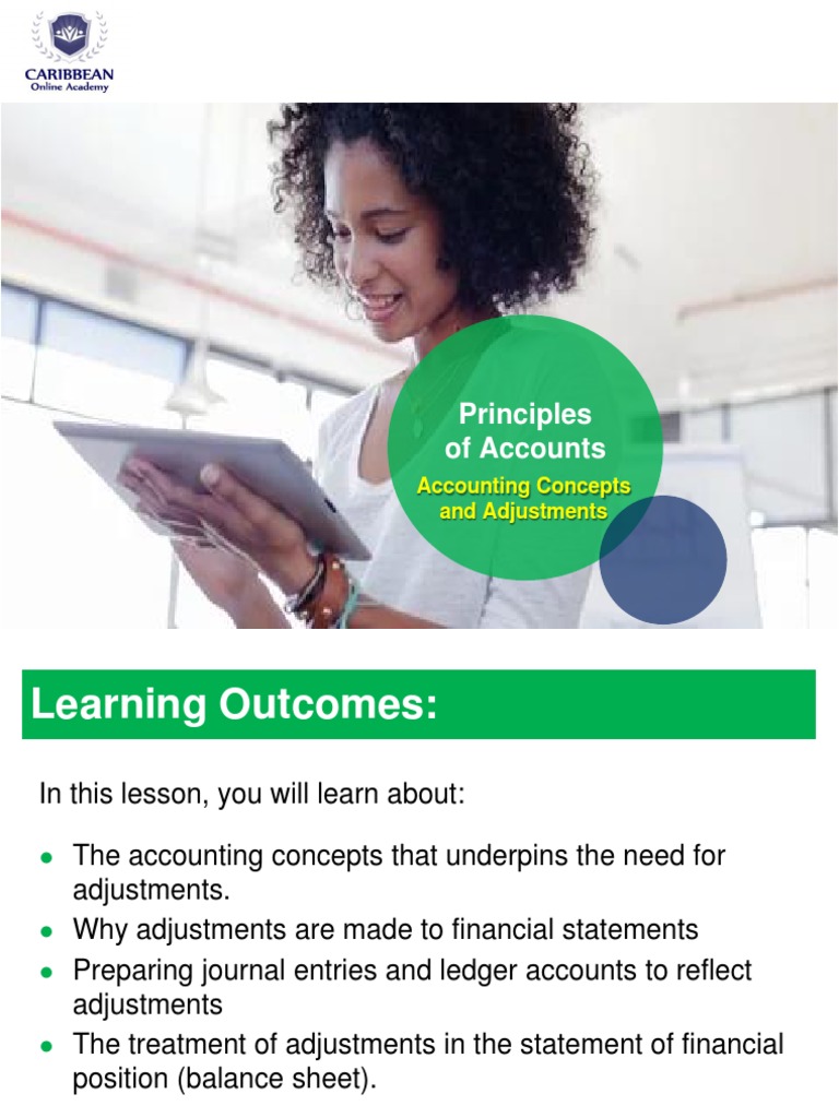 CSEC POA SEC. 6-Accounting Adjustments | PDF | Debits And Credits ...