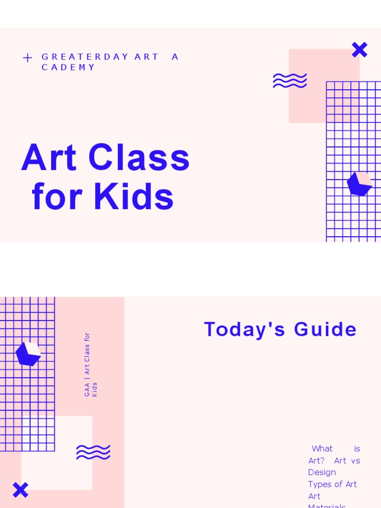 Pink Art Class Education Presentation | PDF | Nature