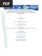 Ensayo Sobre Ciencia y Tecnología | PDF | Conocimiento | Science