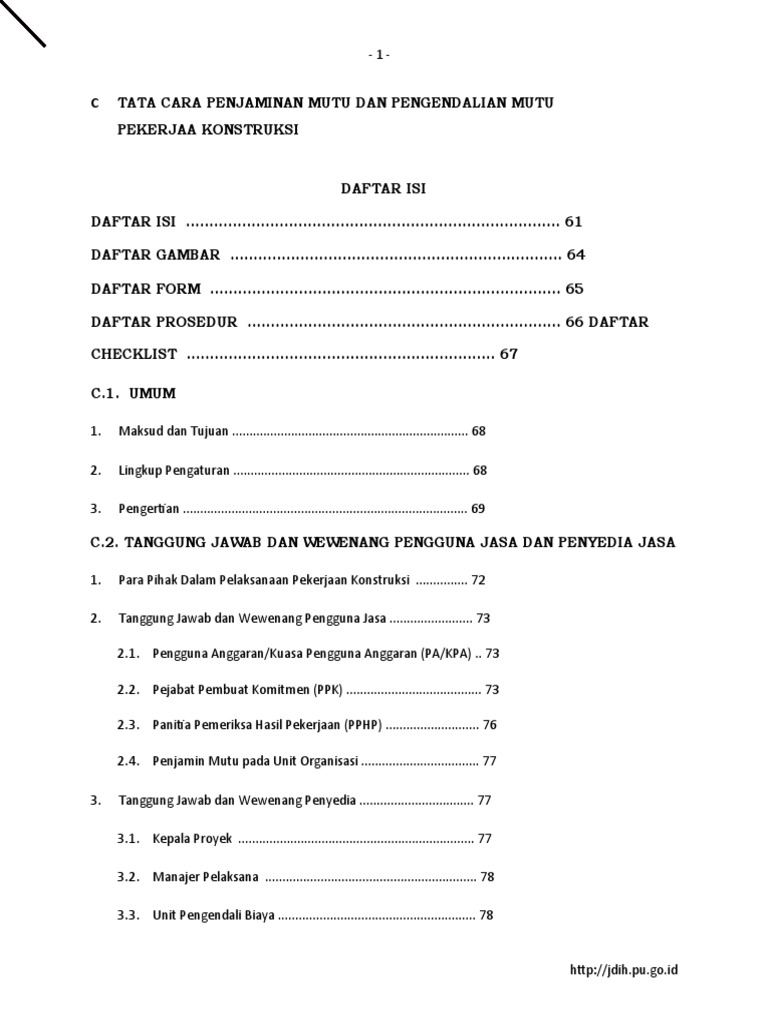 Penjaminan dan Pengendalian Mutu Konstruksi | PDF | Komputer ...