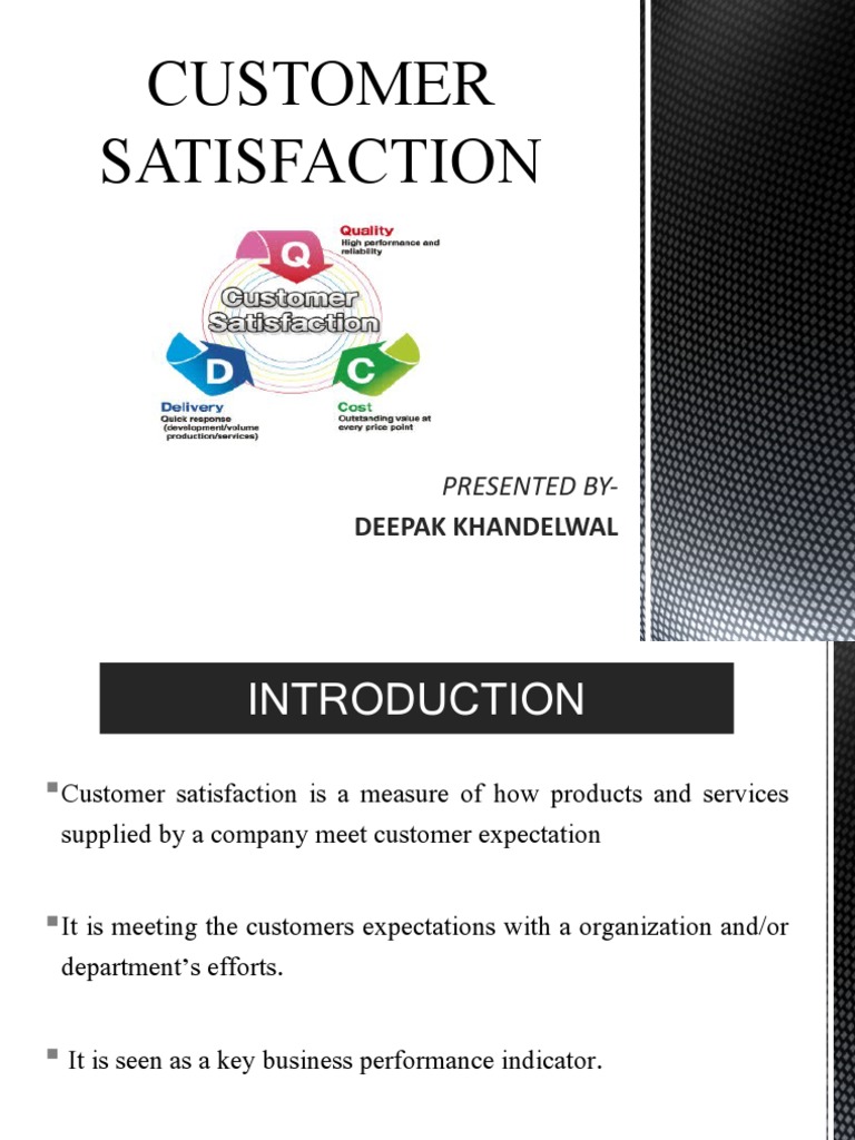 A Customer Satisfaction | PDF | Linear Regression | Regression Analysis