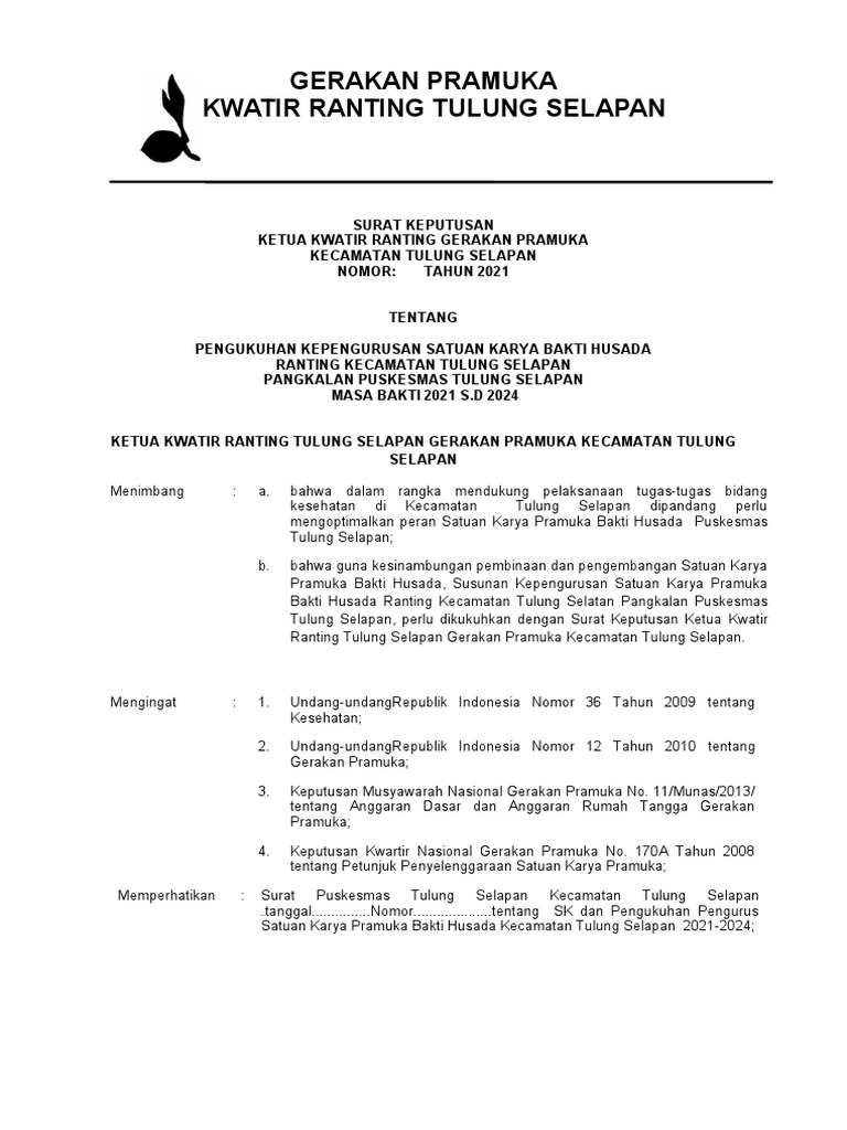 Draf SK SBH Selapan | PDF