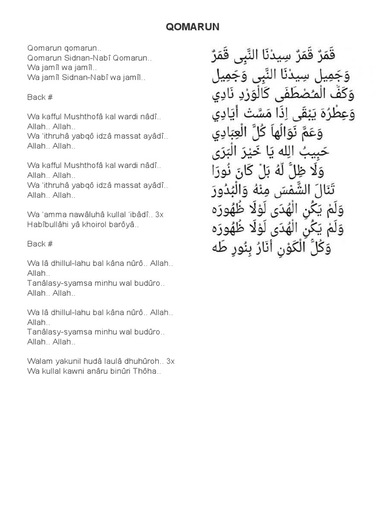 Qomarun Qomarun | PDF