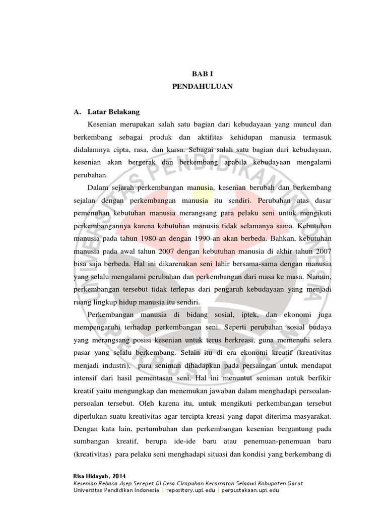 Contoh Skripsi Budaya | PDF | Ilmu Sosial | Kajian Bahasa Asing