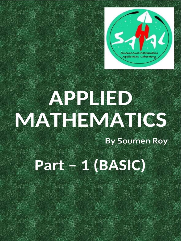 Applied Mathematics Part-1 (BASIC) | PDF
