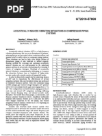 FIV and AIV Analysis in Piping Systems | PDF | Fluid Dynamics | Pipe ...