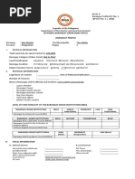 Barangay Profile Template | PDF