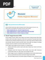 Pelaku Kegiatan Ekonomi RTK Dan RTP 1736136774 | PDF