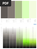AutoCAD Color Index RGB Equivalents | PDF | Graphic Design | Image ...
