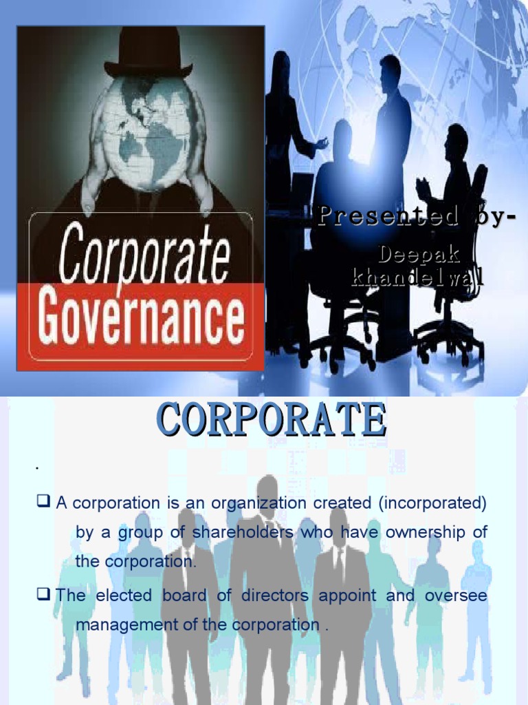 Corporate Governence - Final | PDF | Board Of Directors | Corporate ...