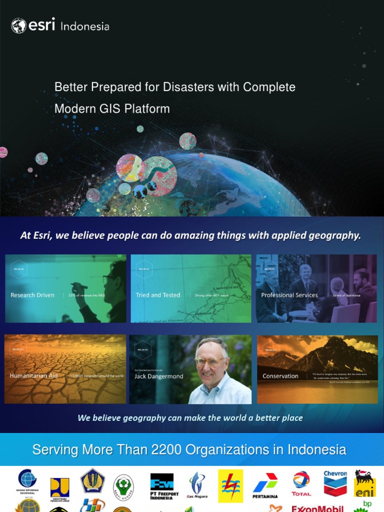 A Complete Modern GIS Platform for Improving Disaster Preparedness ...