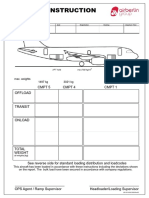 Airline Logo: Loading Instruction Report - A3Xx-Xxx CPM | PDF | Aviation | Aircraft