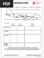 TEMPLATE - Cargo Manifest (Flights) | PDF