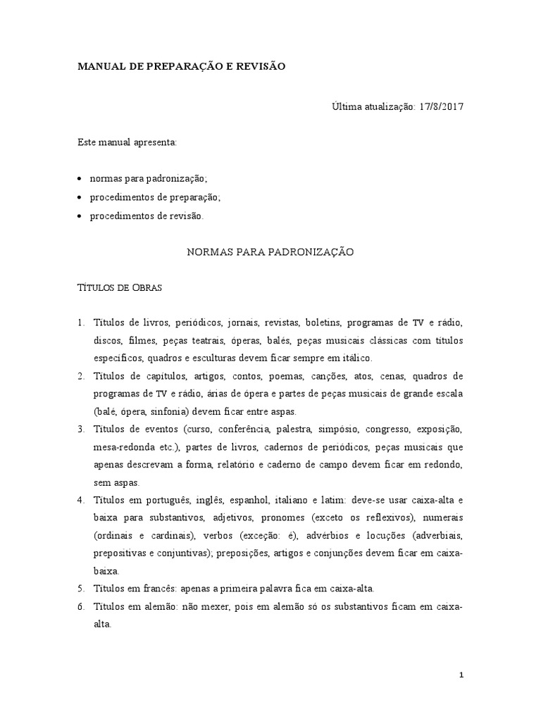 Manual Revisão Editora USP - EDUSP NORMAS | PDF | Citação | Aspas