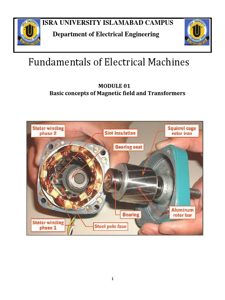 Handout 1 | PDF | Electric Motor | Electromagnetic Induction
