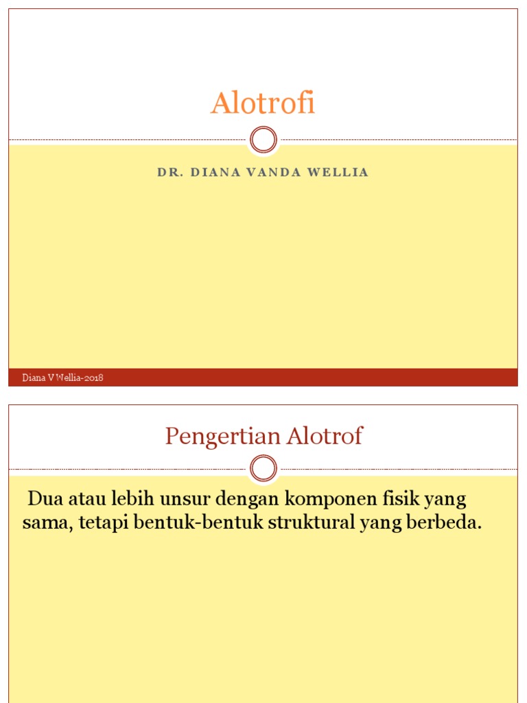 Alotropi dan Polimorfi Unsur Kimia | PDF