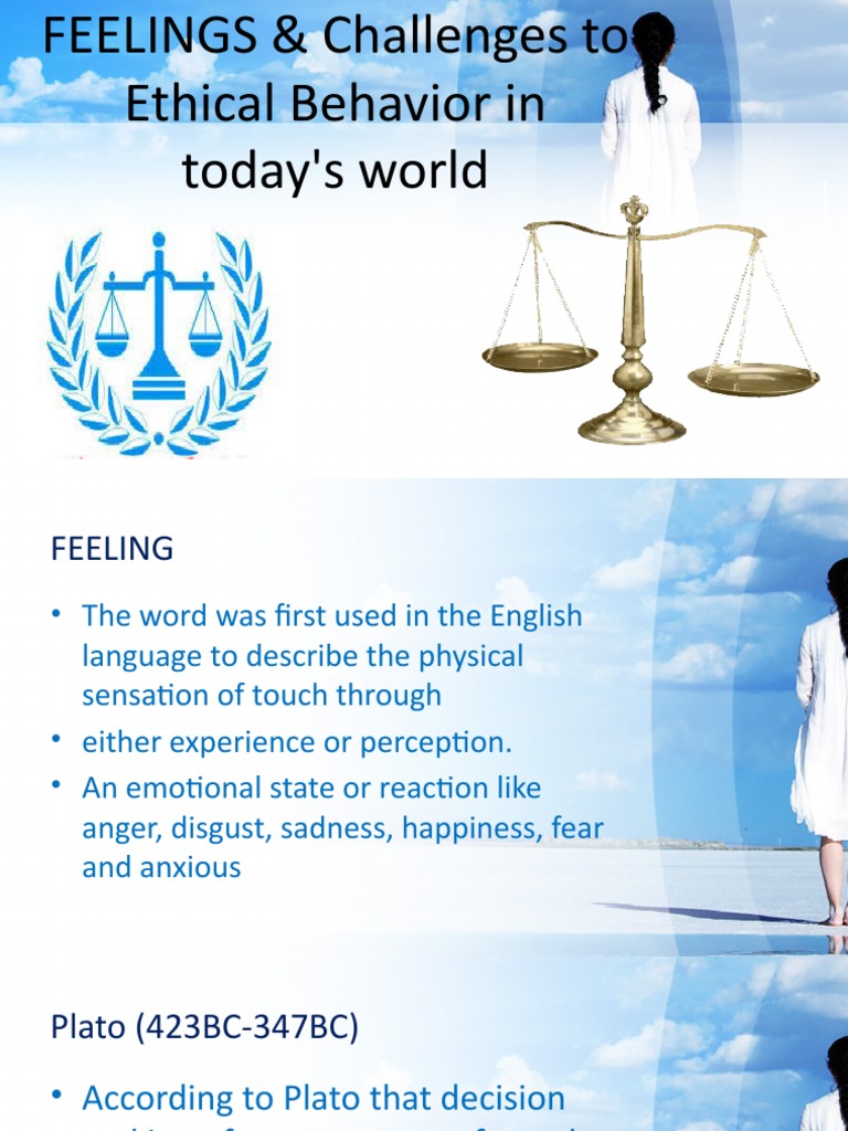 Ethical Challenges in Today's Society | PDF | Emotions | Morality