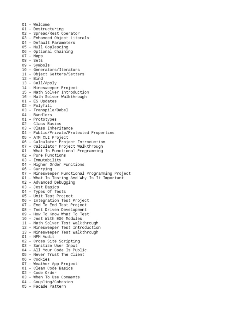 JavaScript Simplified - Advanced (Beta) | PDF