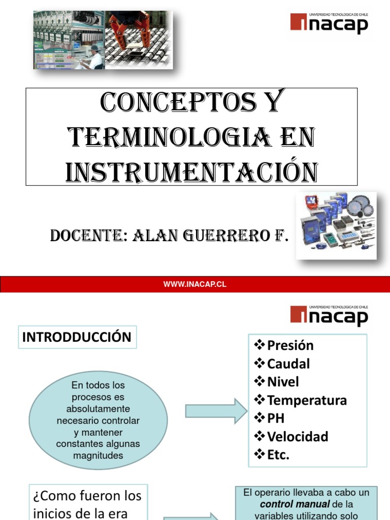 Instrumentacion y Control | PDF | Automatización | Medición