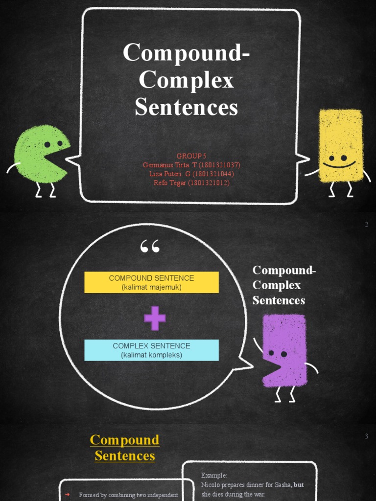 Compound Complex Sentences | PDF | Linguistic Typology | Syntax