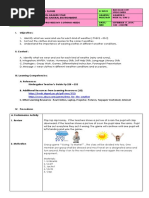 Kindergarten Matatag Curriculum Sample Lesson Plan | PDF