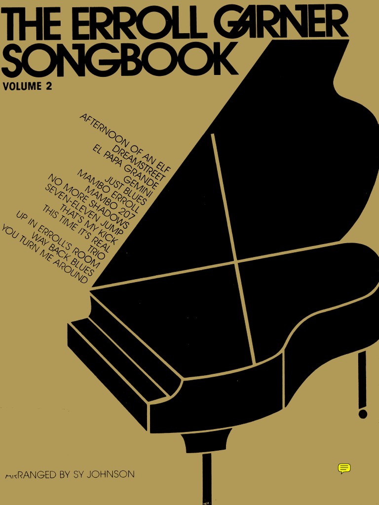 The Erroll Garner Songbook Vol.2 (Arr by Sy Johnson) | PDF