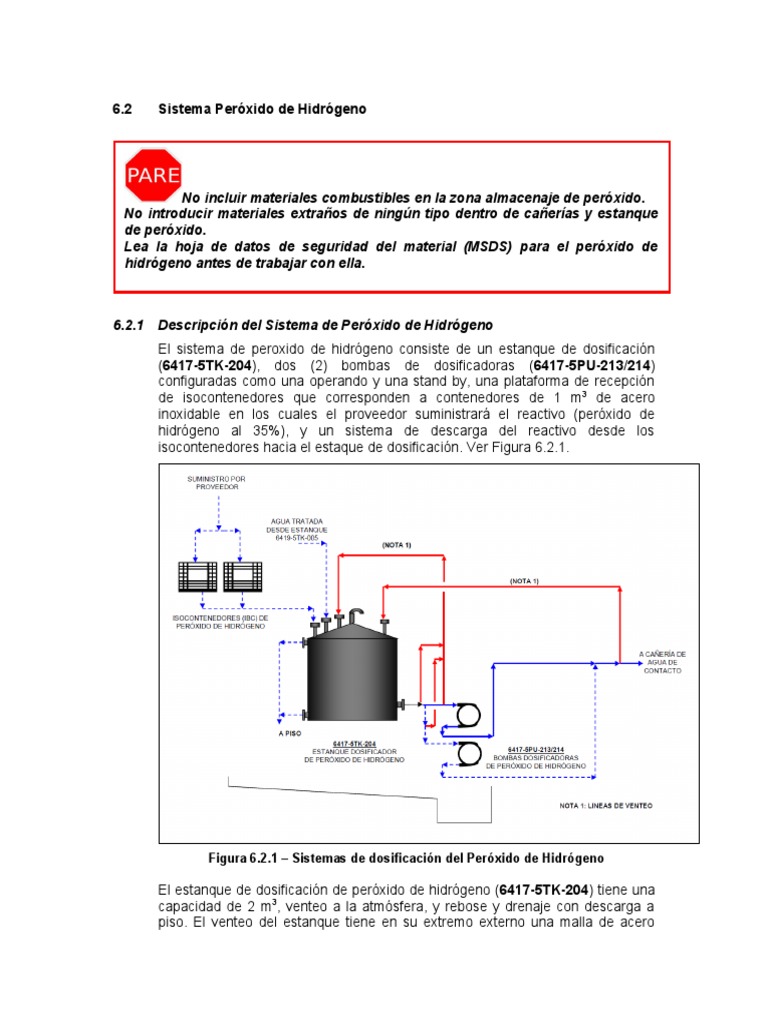 6.2 Sistema Per Xido Hidr Geno | PDF | Hidrógeno | Química