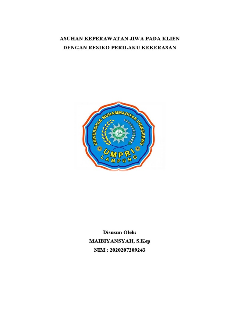 Askep Jiwa RPK | PDF