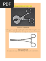 Normal Delivery Instrument Sets | PDF | Uterus | Surgical Suture