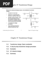 Transformer Design Manual | PDF