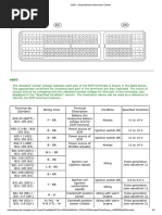 Toyota ECU Pinout | PDF