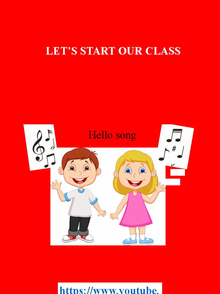 Let'S Start Our Class | PDF
