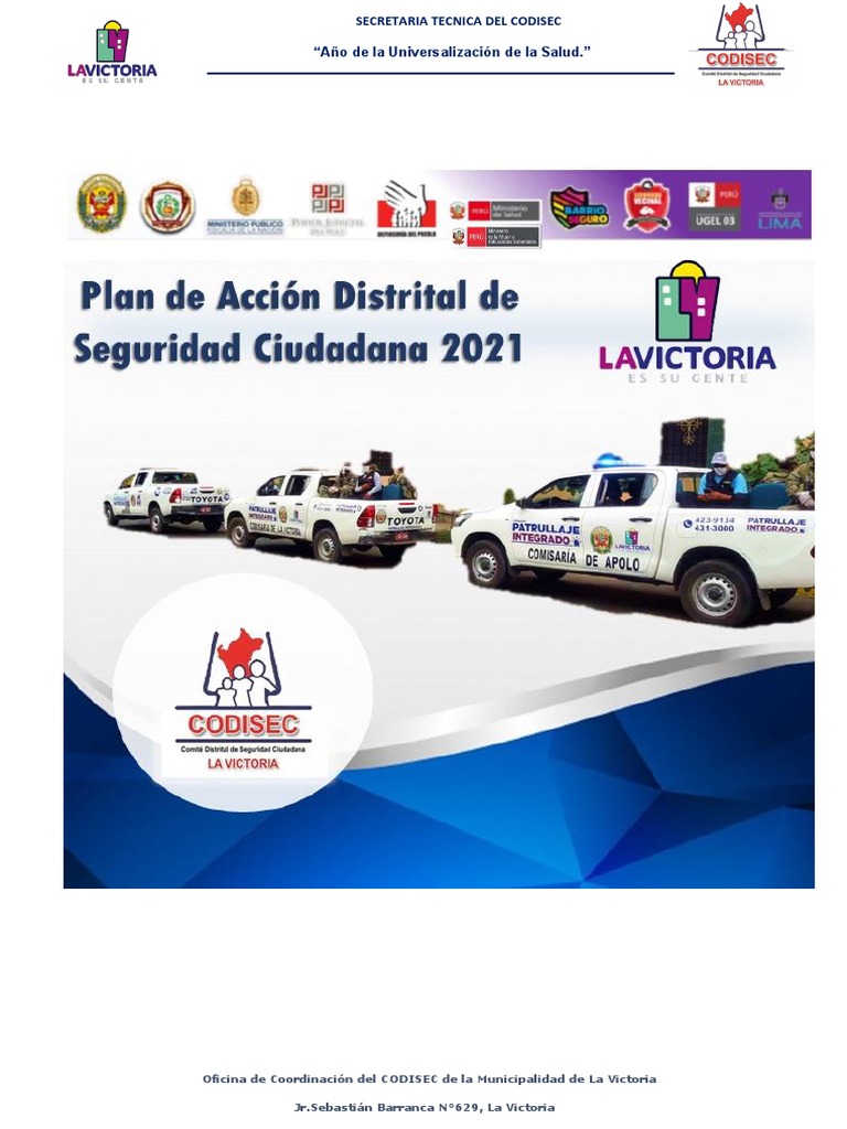 Padsc 2021 La Victoria - Codisec | PDF | La violencia contra las ...